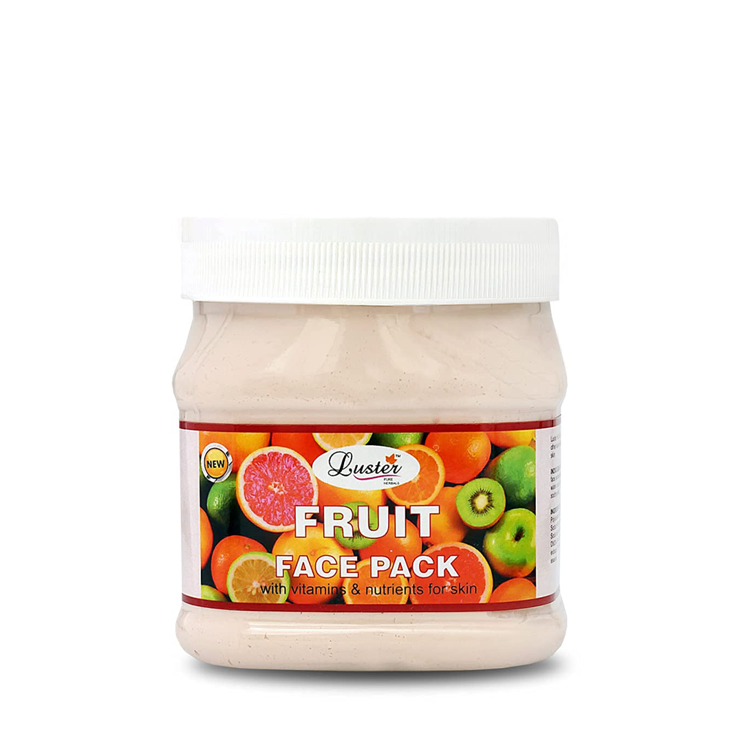 Luster Fruit Face Pack Helps Brighten & Glowing Skin - 500ml – Luster ...