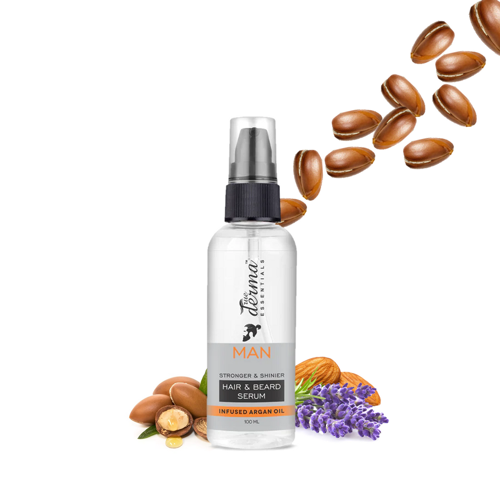 True Derma Essentials Hair & Beard Hair Serum - 100ml – Luster Cosmetics