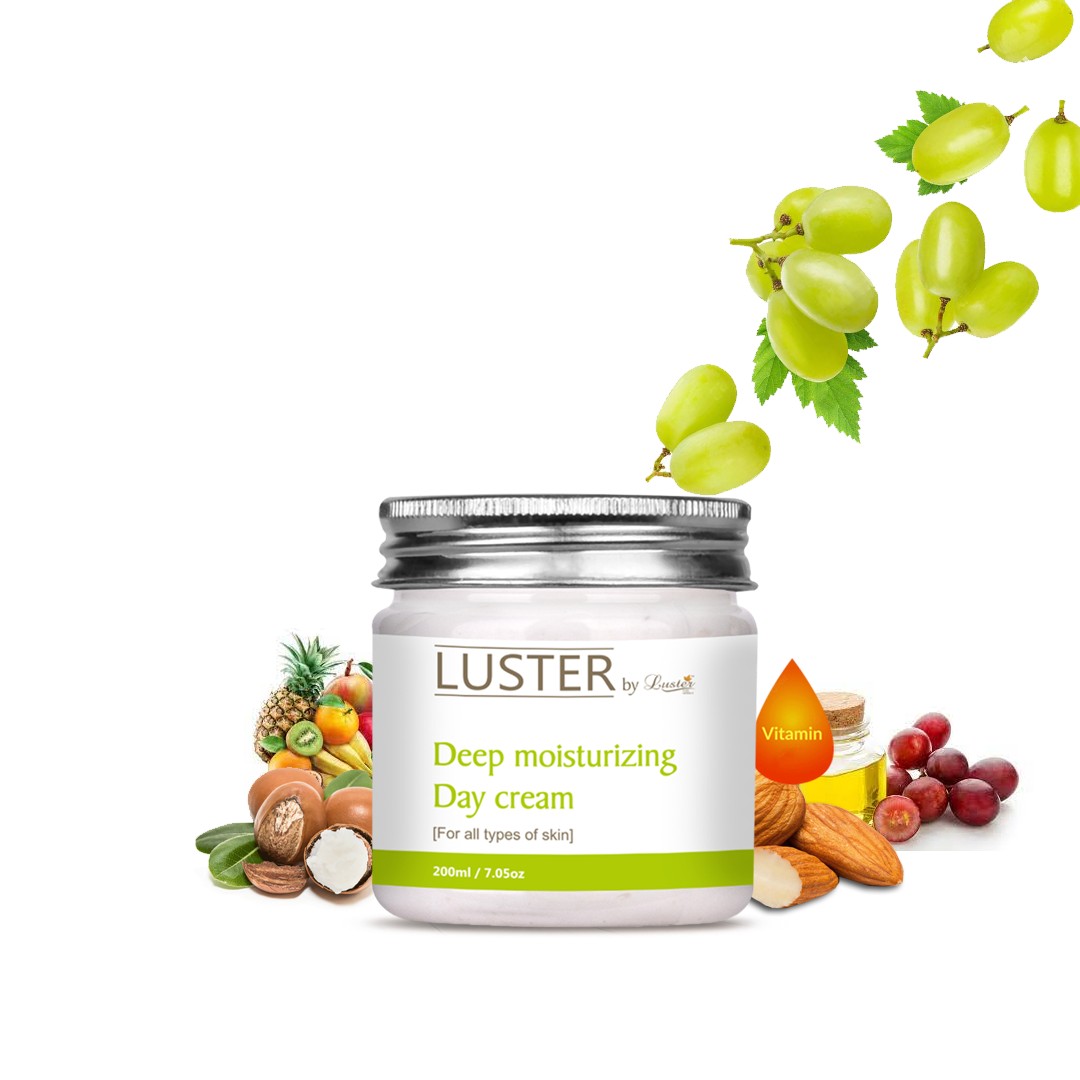 Luster Deep Moisturizing Day Cream - 200ml – Luster Cosmetics